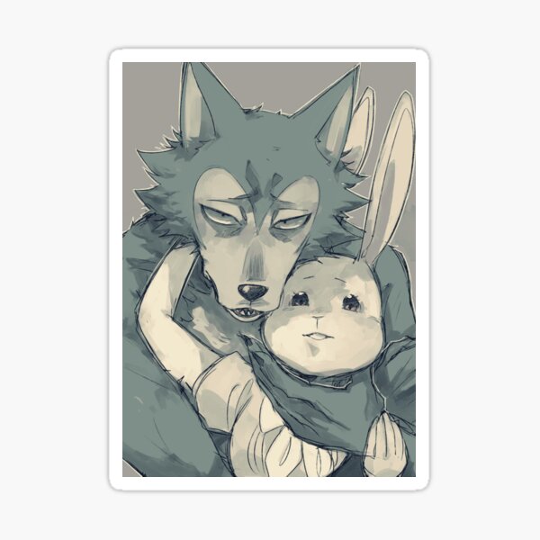 "Beastars Legoshi Anime" Sticker by Anime-nez | Redbubble
