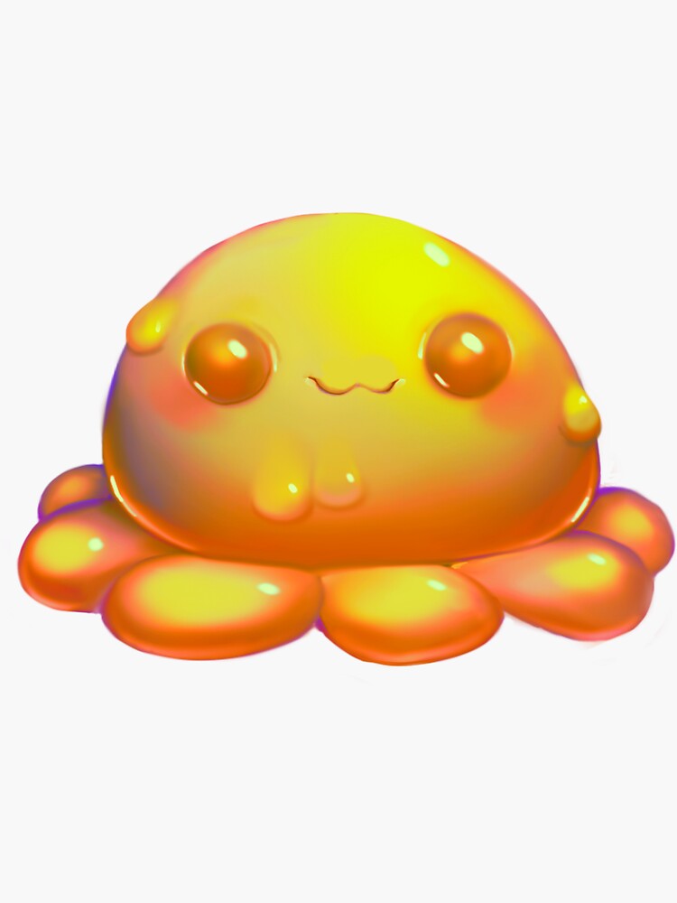 "Honey Octopus Slime Blob" Sticker by Pepper-Pod | Redbubble
