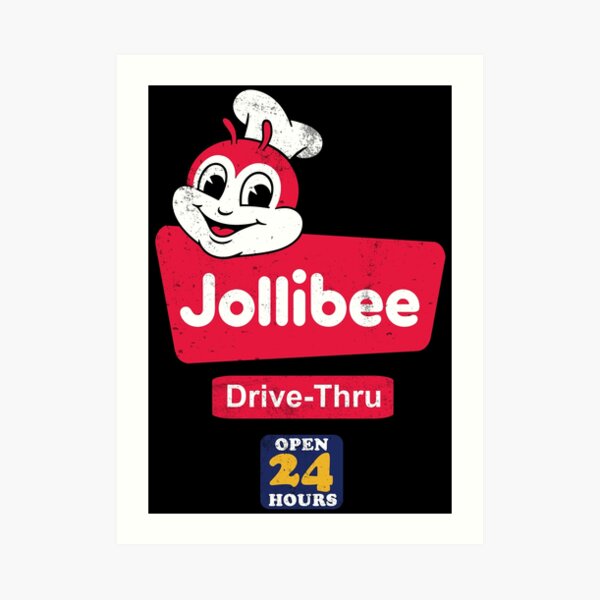 "Jollibee Drive Thru" Art Print for Sale by SoCalKid | Redbubble