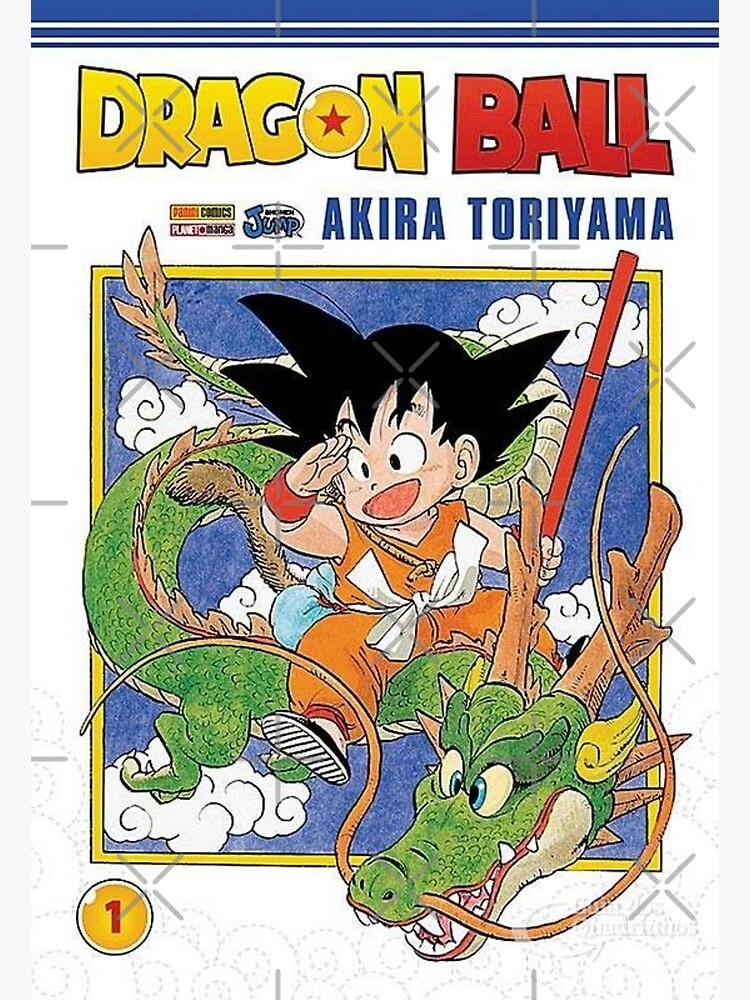"Dragon Ball manga cover Akira Toriyama vol 1" Art Print for Sale by ...
