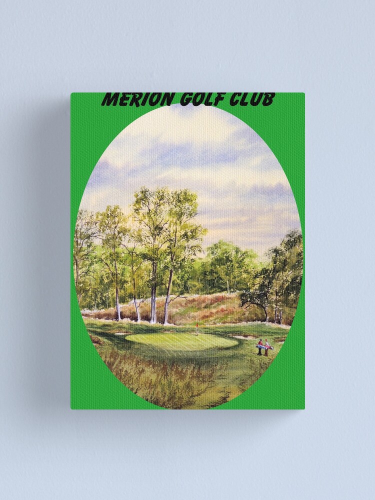 "Merion Golf Course With Banner" Canvas Print by billholkham | Redbubble