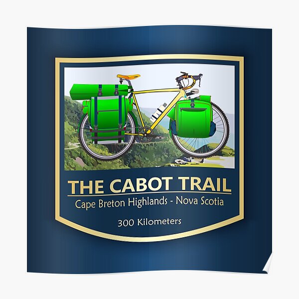 "Cabot Trail (bike2)" Poster for Sale by curranmorgan | Redbubble