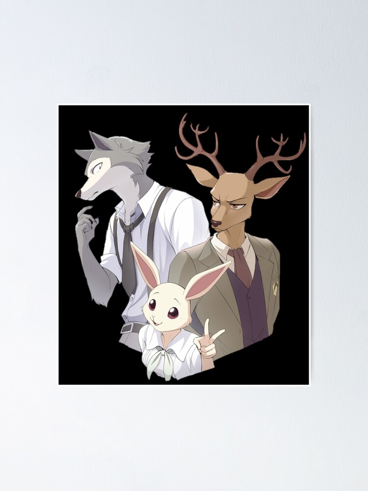 Póster «Beastars Legoshi animado» de Anime-nez | Redbubble