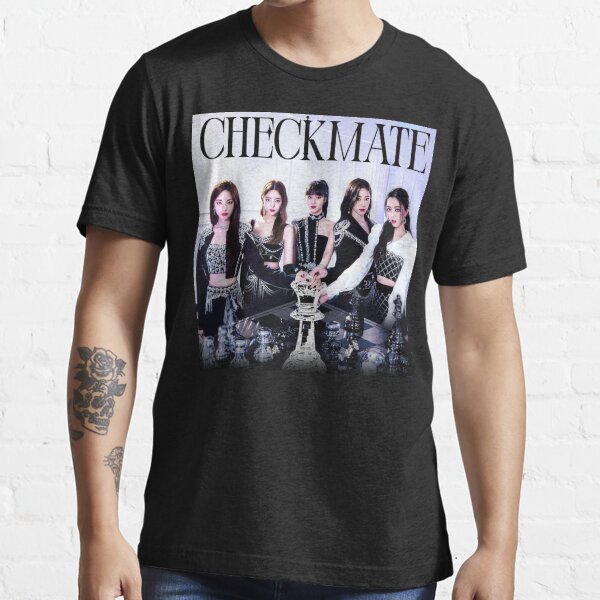 "ITZY CHECKMATE " T-shirt for Sale by Kpop-IN-and-OUT | Redbubble ...