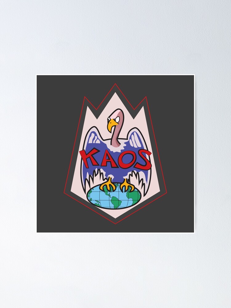 "Kaos Logo Get Smart" Poster for Sale by Formidabelt | Redbubble