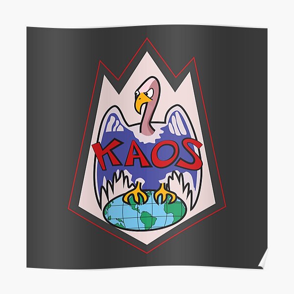 "Kaos Logo Get Smart" Poster for Sale by Formidabelt | Redbubble