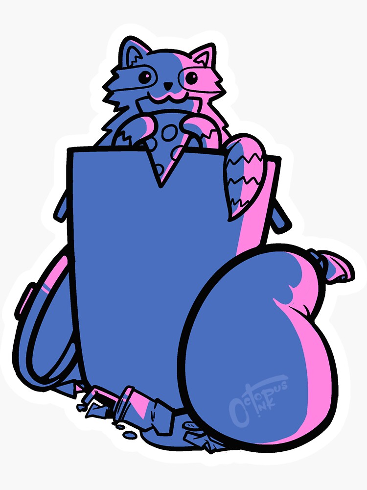 "Busted" Sticker for Sale by o-inkcreative | Redbubble