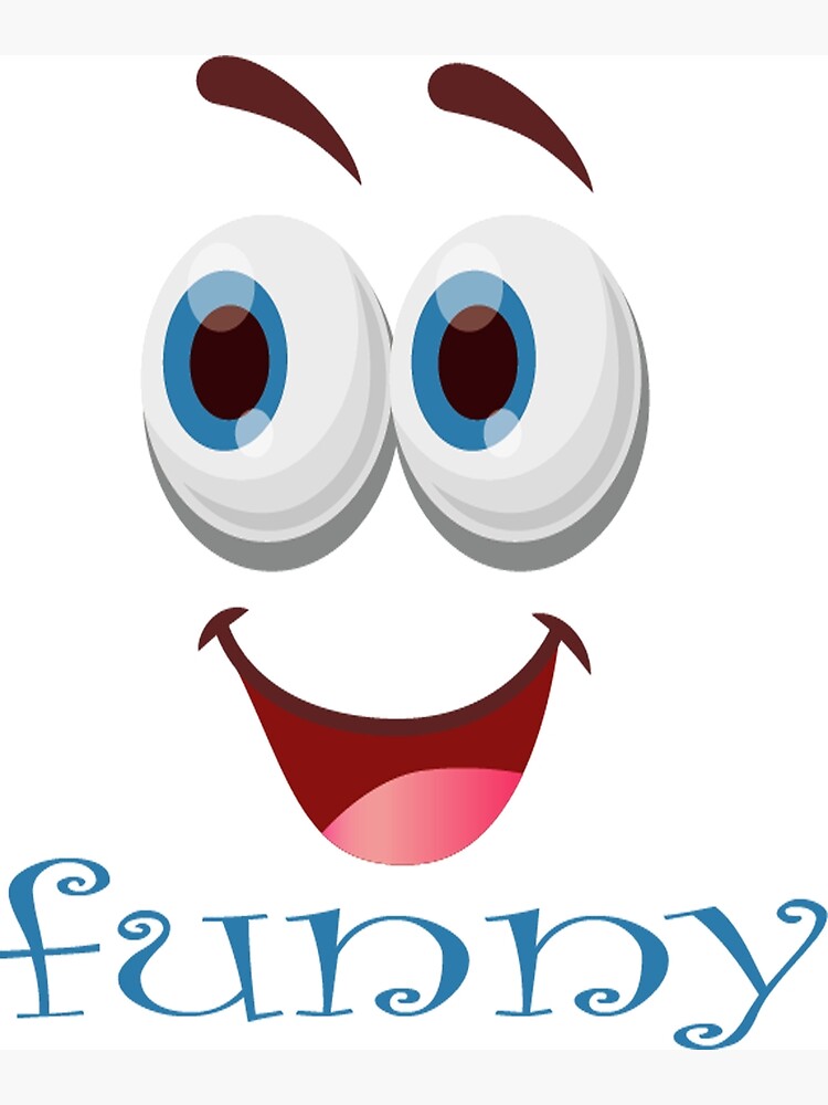 "funny face" Poster for Sale by modazayed | Redbubble