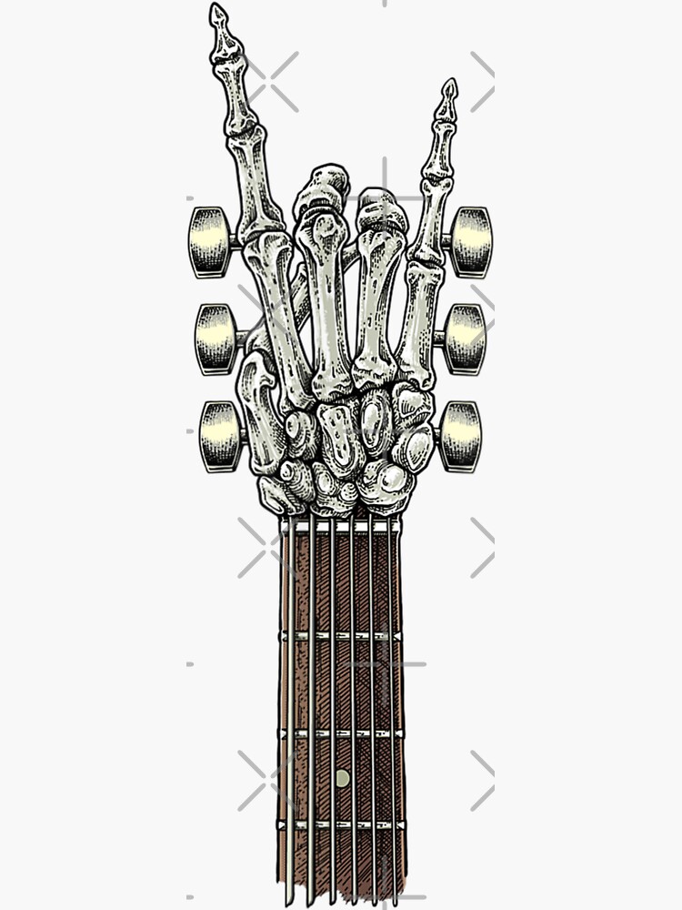 "Let's Rock Hand Sign Rock and Roll " Sticker for Sale by Zohairshop ...