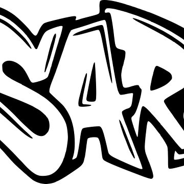 "Sara - Graffiti Name Design" Art Print for Sale by NameThatShirt ...