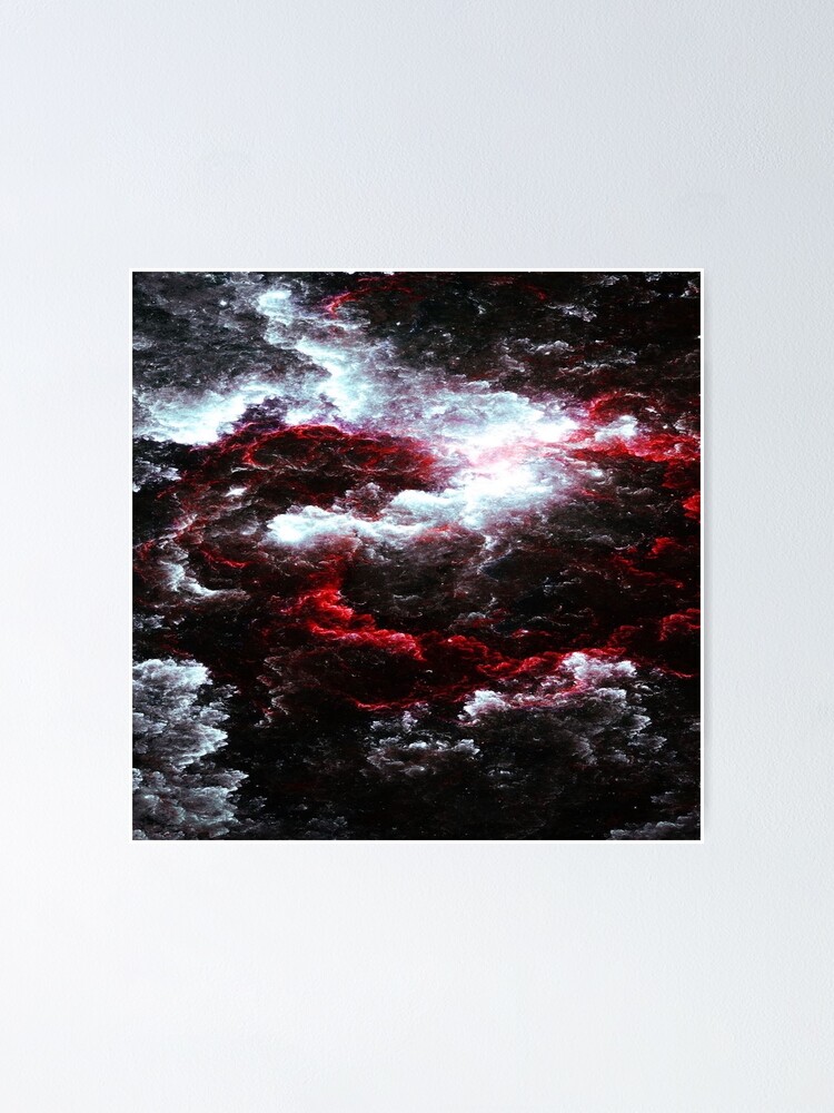 "Art Red Color" Poster for Sale by cocoongirl | Redbubble