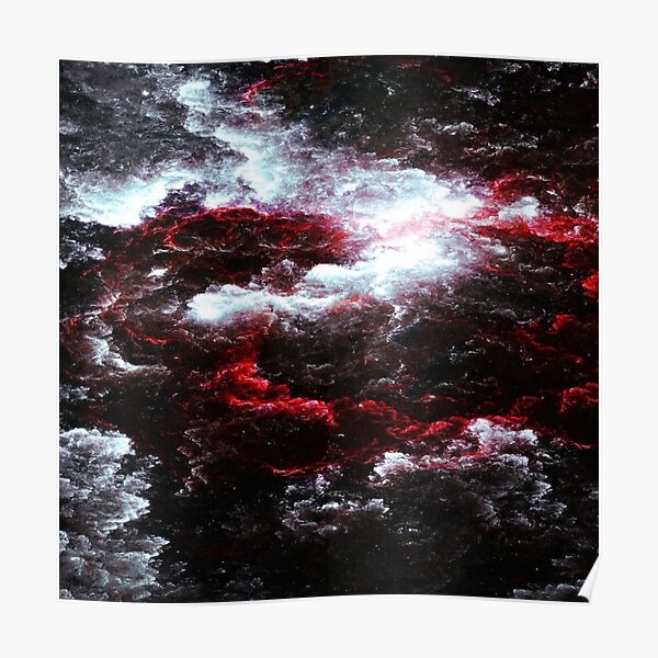 "Art Red Color" Poster for Sale by cocoongirl | Redbubble