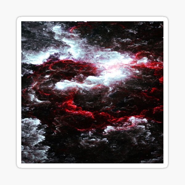 "Art Red Color" Sticker for Sale by cocoongirl | Redbubble