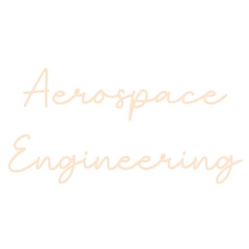 "Aerospace Engineering Pastel Handwritten Font" Sticker for Sale by ...