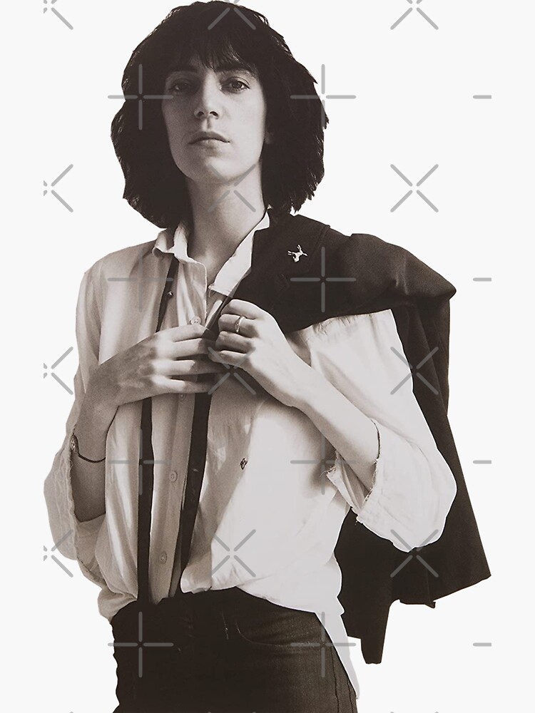 "Patti Smith Group" Sticker for Sale by creativemaster1 | Redbubble