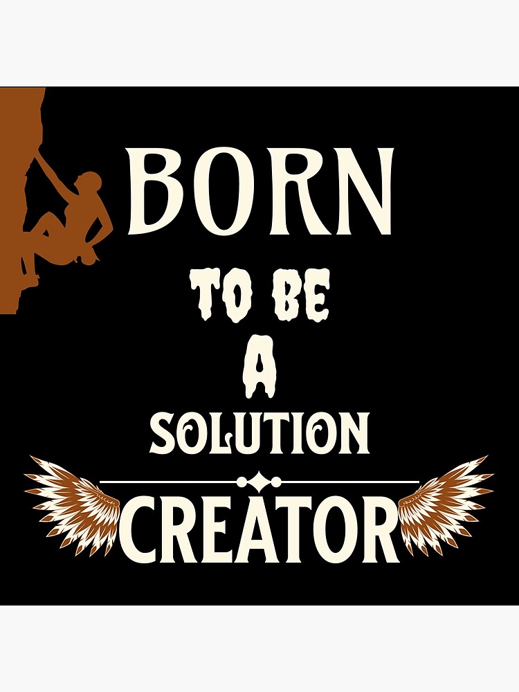 "BORN TO CREATE" Poster for Sale by MR-TIMZ-ART | Redbubble
