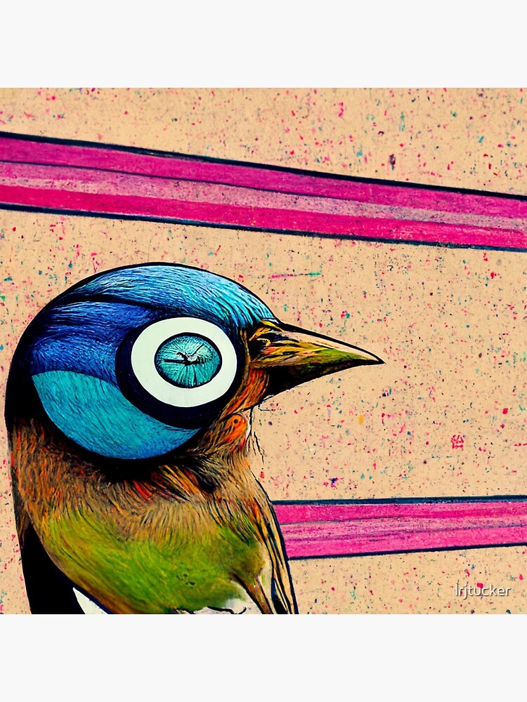 "Psychedelic Bird #3 | Colourful | Trippy | Stoned" Poster for Sale by ...