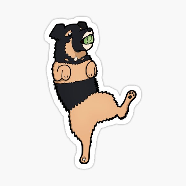 "Buuki Catching A Ball From Buuki And The Pinging Monster" Sticker for ...
