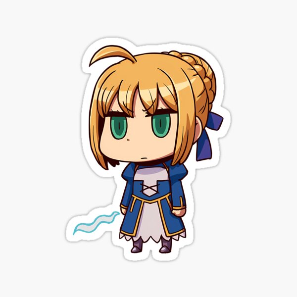 "[FGO] Artoria Pendragon (Saber)" Sticker for Sale by GachaCorp | Redbubble