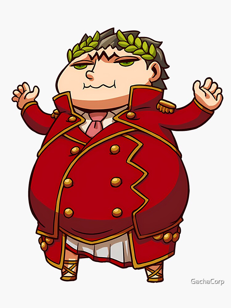 "[FGO] Gaius Julius Caesar (Saber)" Sticker for Sale by GachaCorp ...