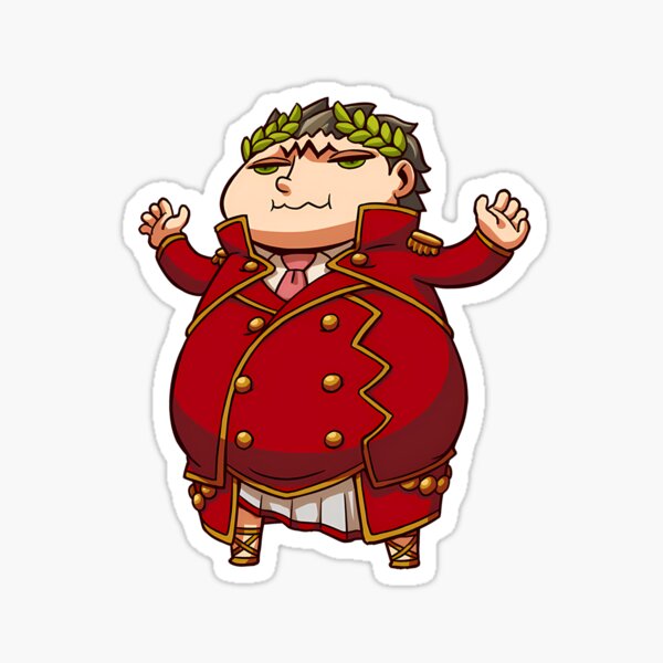 "[FGO] Gaius Julius Caesar (Saber)" Sticker for Sale by GachaCorp ...