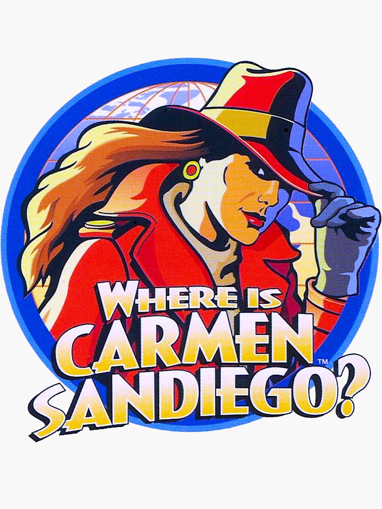 "carmen sandiego" Sticker for Sale by Difa-Store | Redbubble