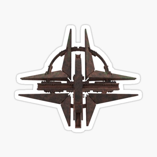 "NATO STAR" Sticker by ToyoYukimura | Redbubble