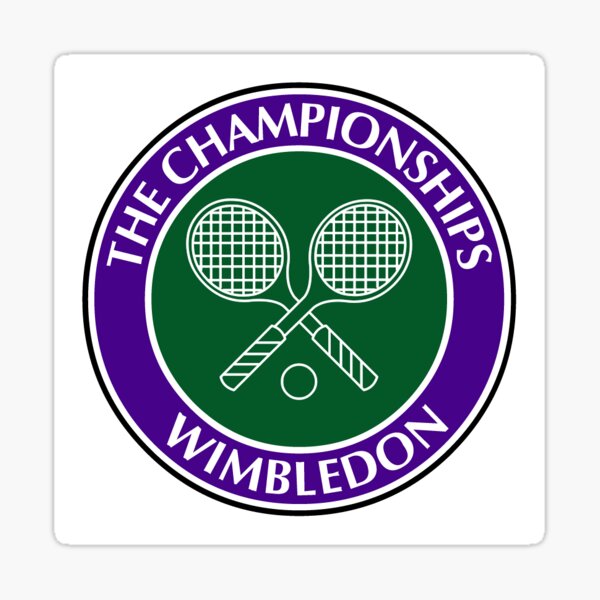 "Wimbledon" Sticker for Sale by davidino-90 | Redbubble