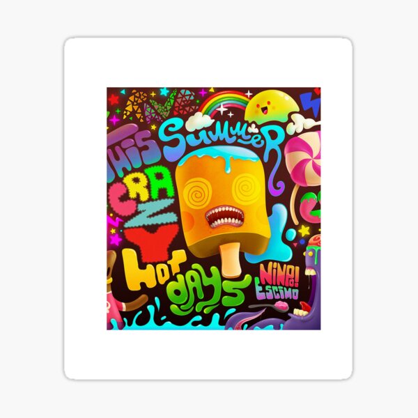 "mad" Sticker for Sale by shatha-rose | Redbubble