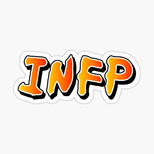 "INFP Ninja" Sticker for Sale by Renno- | Redbubble