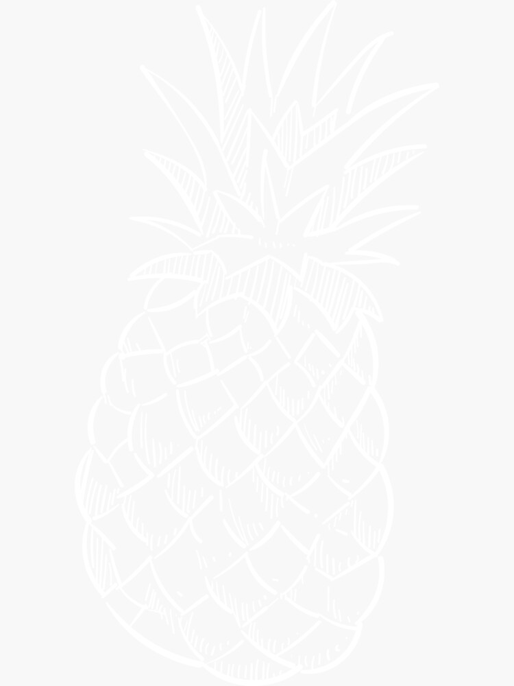"Ananas" Sticker for Sale by oulssart | Redbubble
