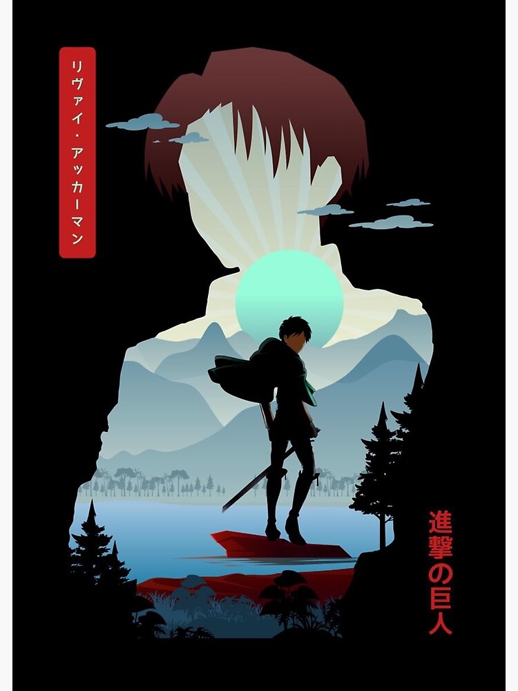 "Levi - Stare - SnK" Poster for Sale by vanquinn9090 | Redbubble