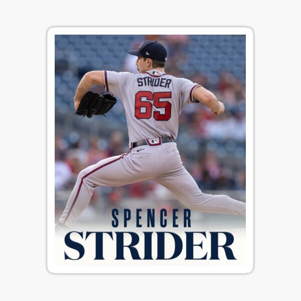 "Spencer Strider" Sticker for Sale by jassemr | Redbubble