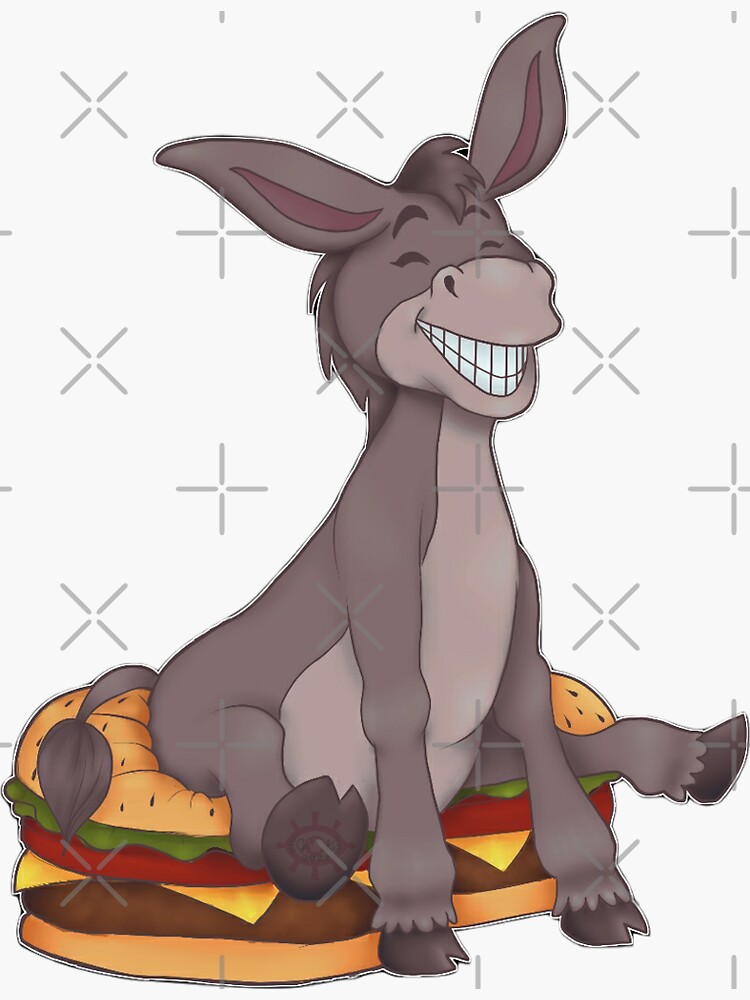 "Assburgers" Sticker for Sale by Banantics | Redbubble