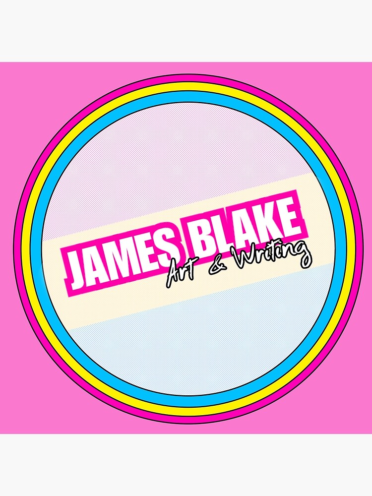 "James Blake: Art & Writing Logo" Photographic Print for Sale by JBAW ...