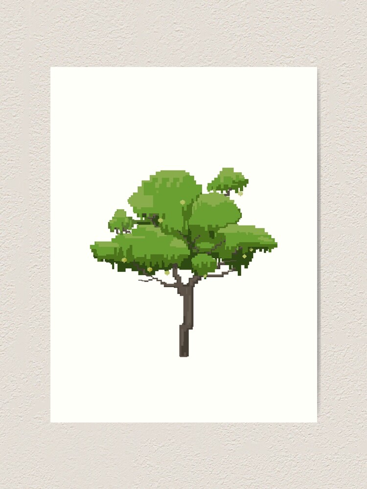 "Pixel art Mango tree" Art Print for Sale by Jessiemay-arts | Redbubble