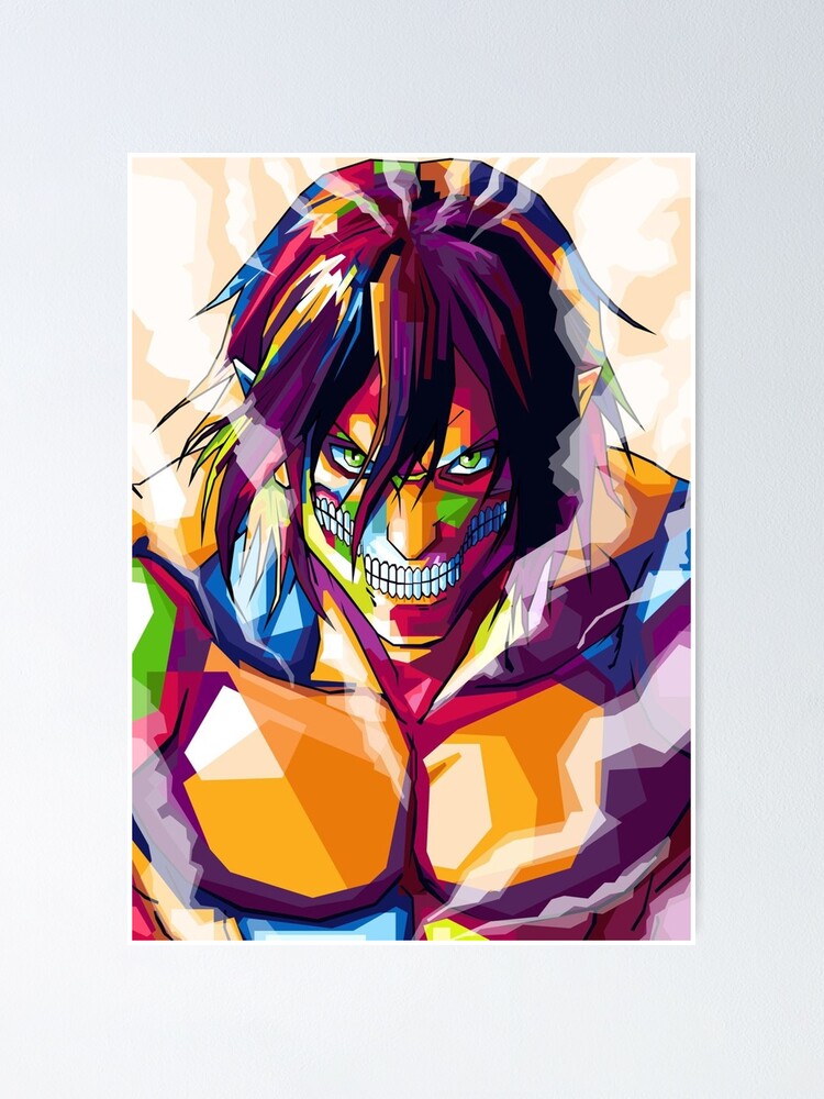 "Levi - Stare - SnK" Poster for Sale by vanquinn9090 | Redbubble