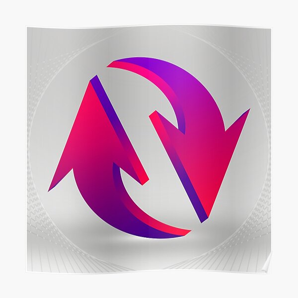 "Arrow png background, red gradient, business reverse symbol clipart ...