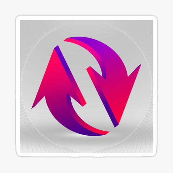 "Arrow png background, red gradient, business reverse symbol clipart ...