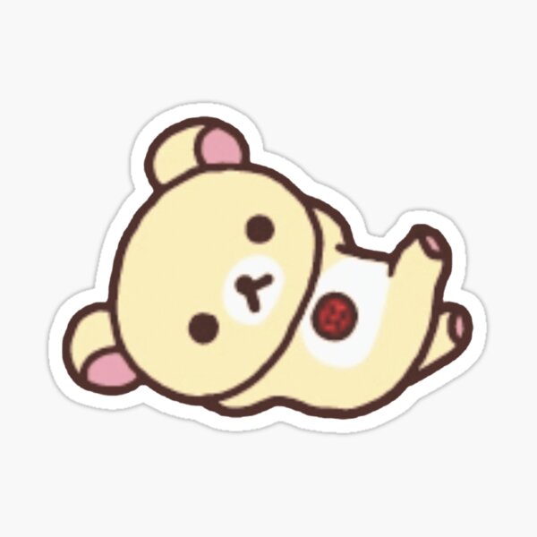 "Korilakkuma sticker" Sticker for Sale by daybrighter | Redbubble
