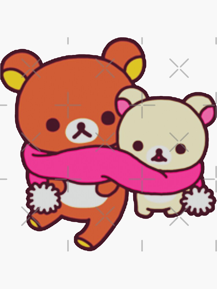 "Rilakkuma Korilakkuma sticker" Sticker for Sale by daybrighter | Redbubble