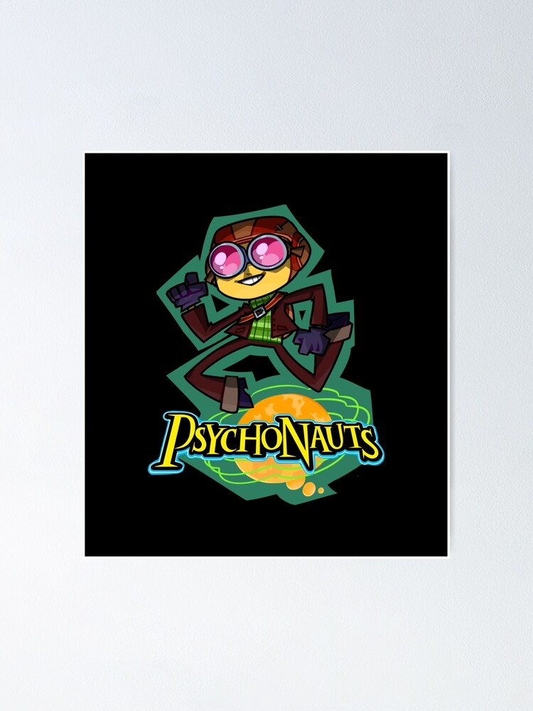 "Psychonauts" Poster for Sale by Zoon-shop | Redbubble