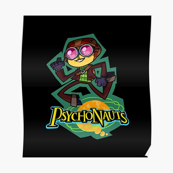 "Psychonauts" Poster for Sale by Zoon-shop | Redbubble