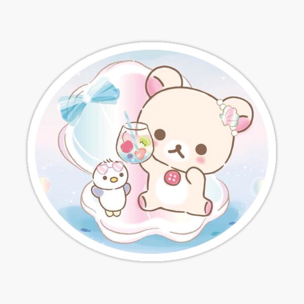 "Korilakkuma Pastel sticker" Sticker for Sale by daybrighter | Redbubble