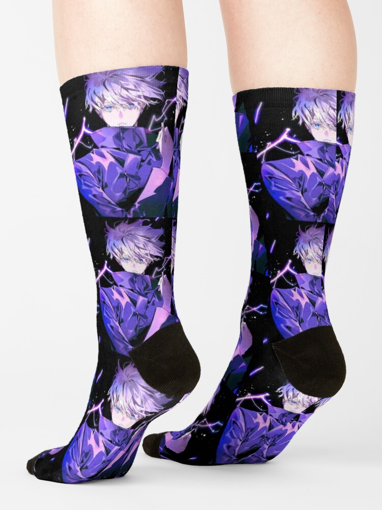 "jujutsu kaisen gojo satoru sukuna anime kawaii" Socks by Penelope101 ...
