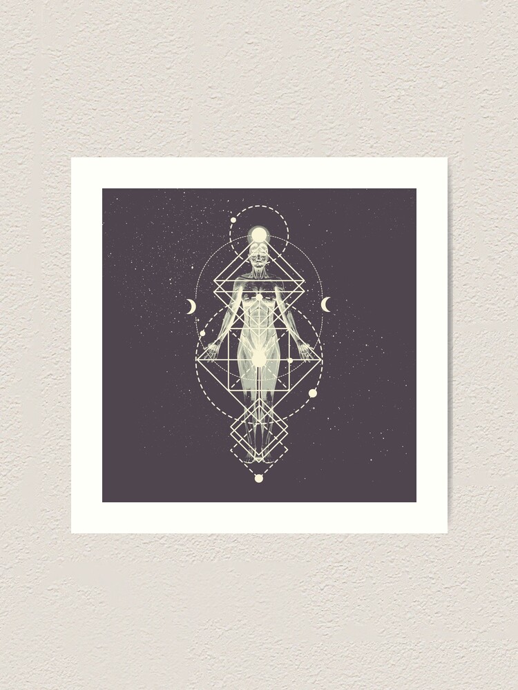 "Sacred Geometry (Divine Feminine)" Art Print for Sale by ...