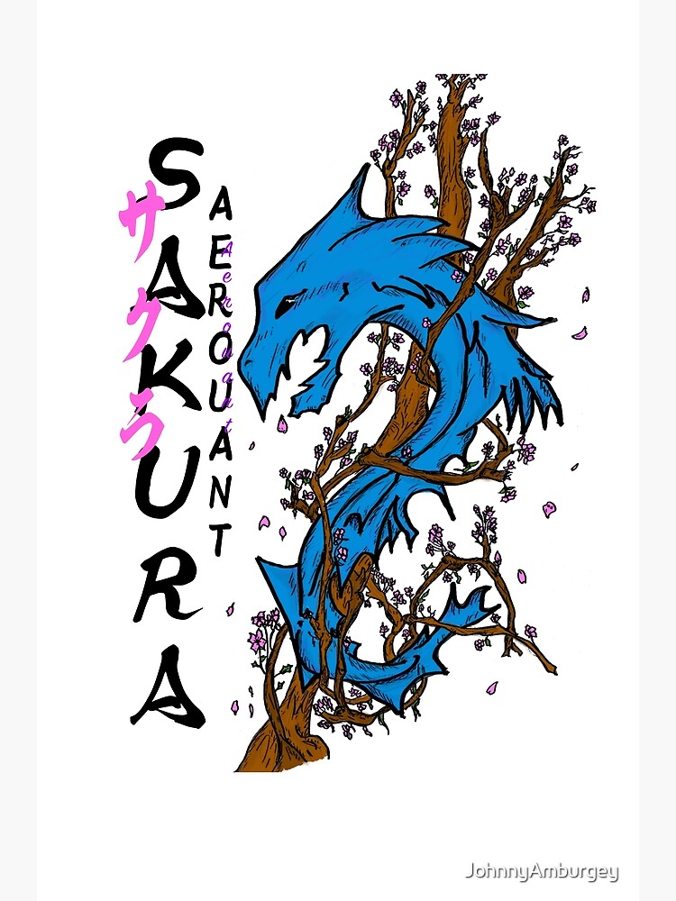 "Official Logo For Sakura Aerouant" Art Print for Sale by ...