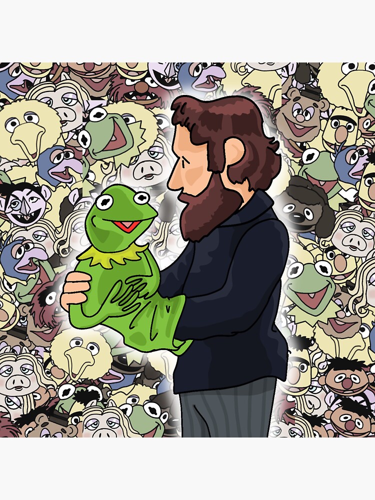 "mr henson" Sticker by centaplix | Redbubble