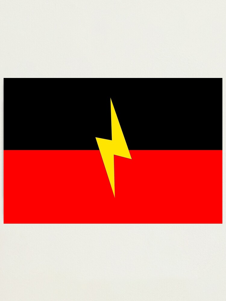 "Aboriginal Deadly Flag" Photographic Print for Sale by ArchieMoore ...