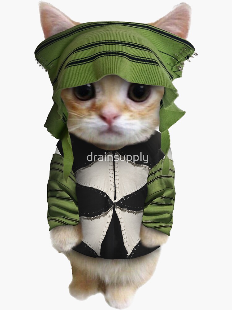 "Bladee Egobaby Kitty" Sticker for Sale by drainsupply | Redbubble